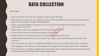 Research methodology unit ii-data collection | PDF