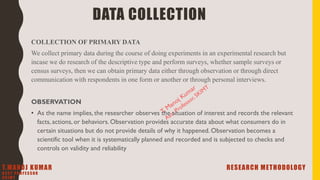 Research methodology unit ii-data collection | PDF