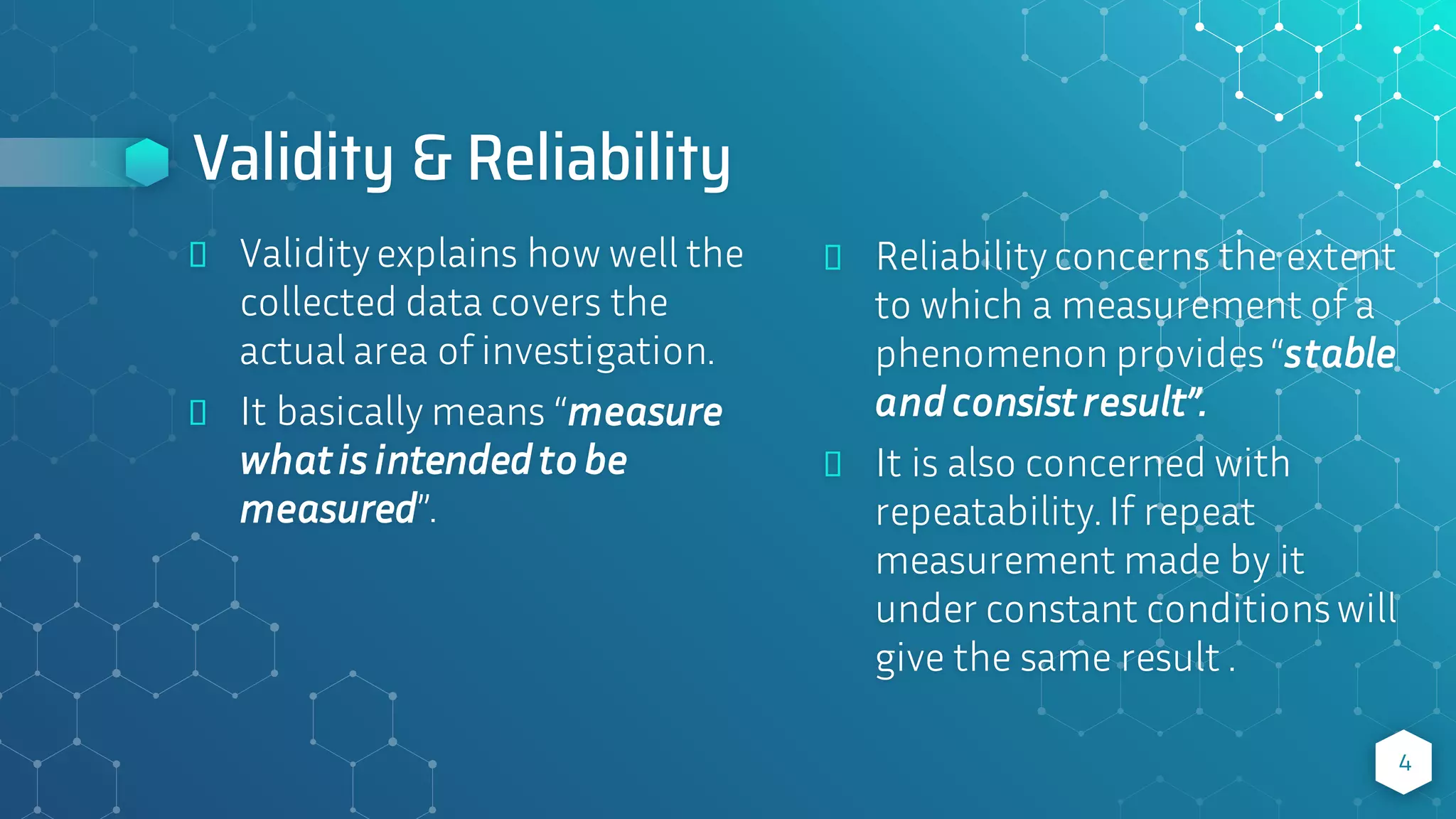 Validity and Reliability of the Research Instrument; How to Test the ...