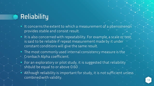 Validity and Reliability of the Research Instrument; How to Test the ...