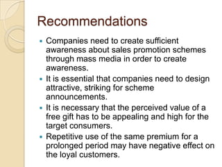role of sales promotion in FMCG Sector (Bathing Soaps) | PPTX