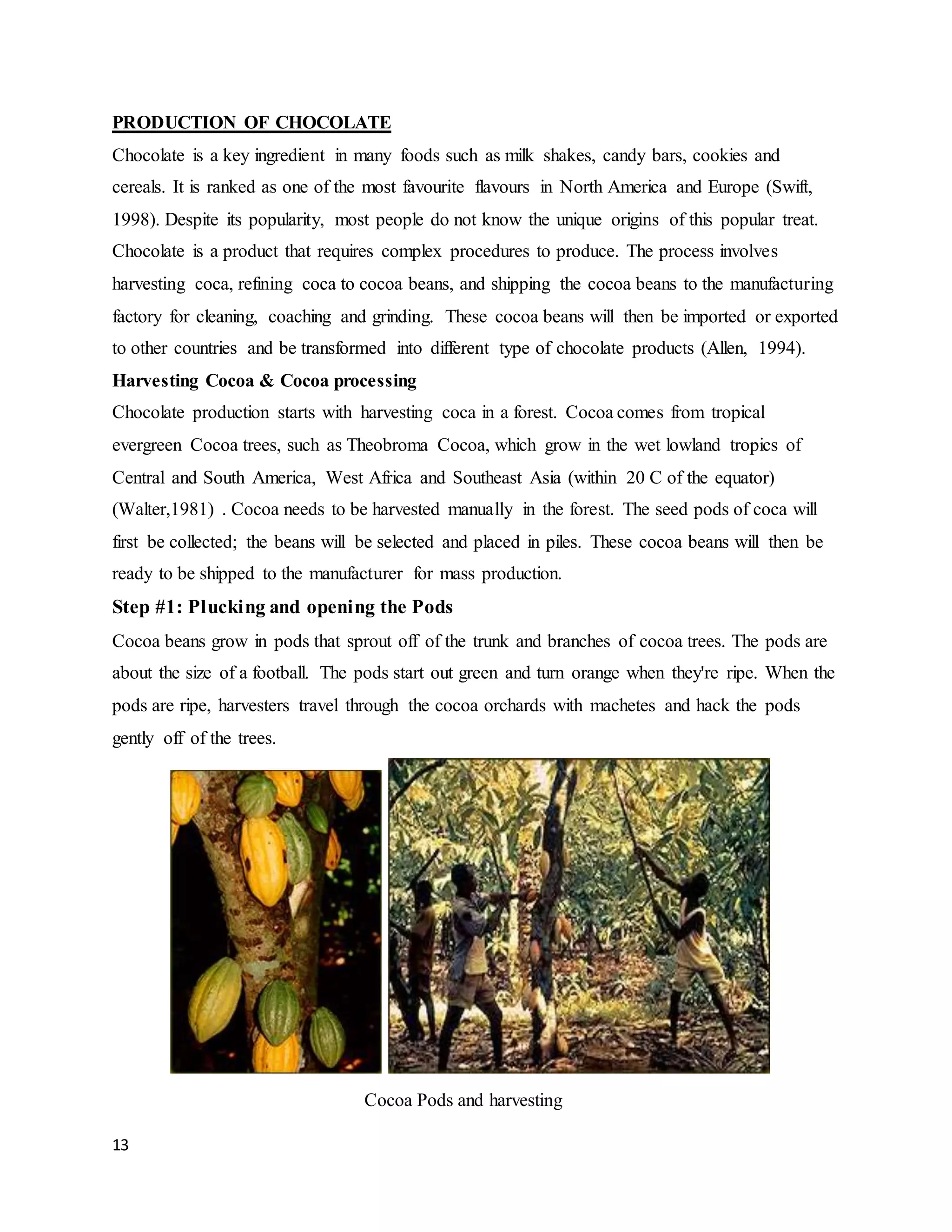 Research methodology of nestle and cadbury chocolates | DOCX