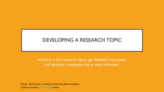 Research methodology Presentation | PPTX