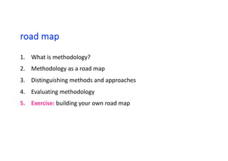 RTP 2019-20: Core Series: Methodology as a Road Map - Dr Kristina ...