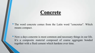 concrete | PPT