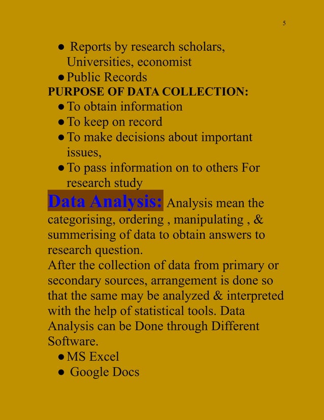Research methodology Assignment | PDF