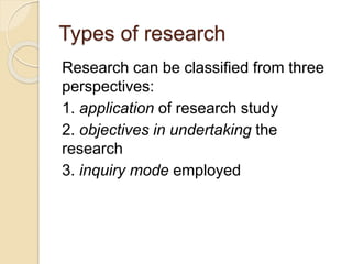 Research Methodology Basics - I | PPTX