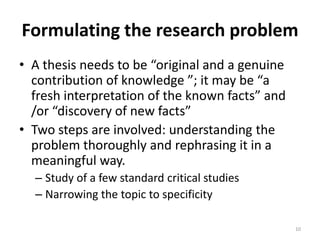 Research methodology for research in english | PPTX