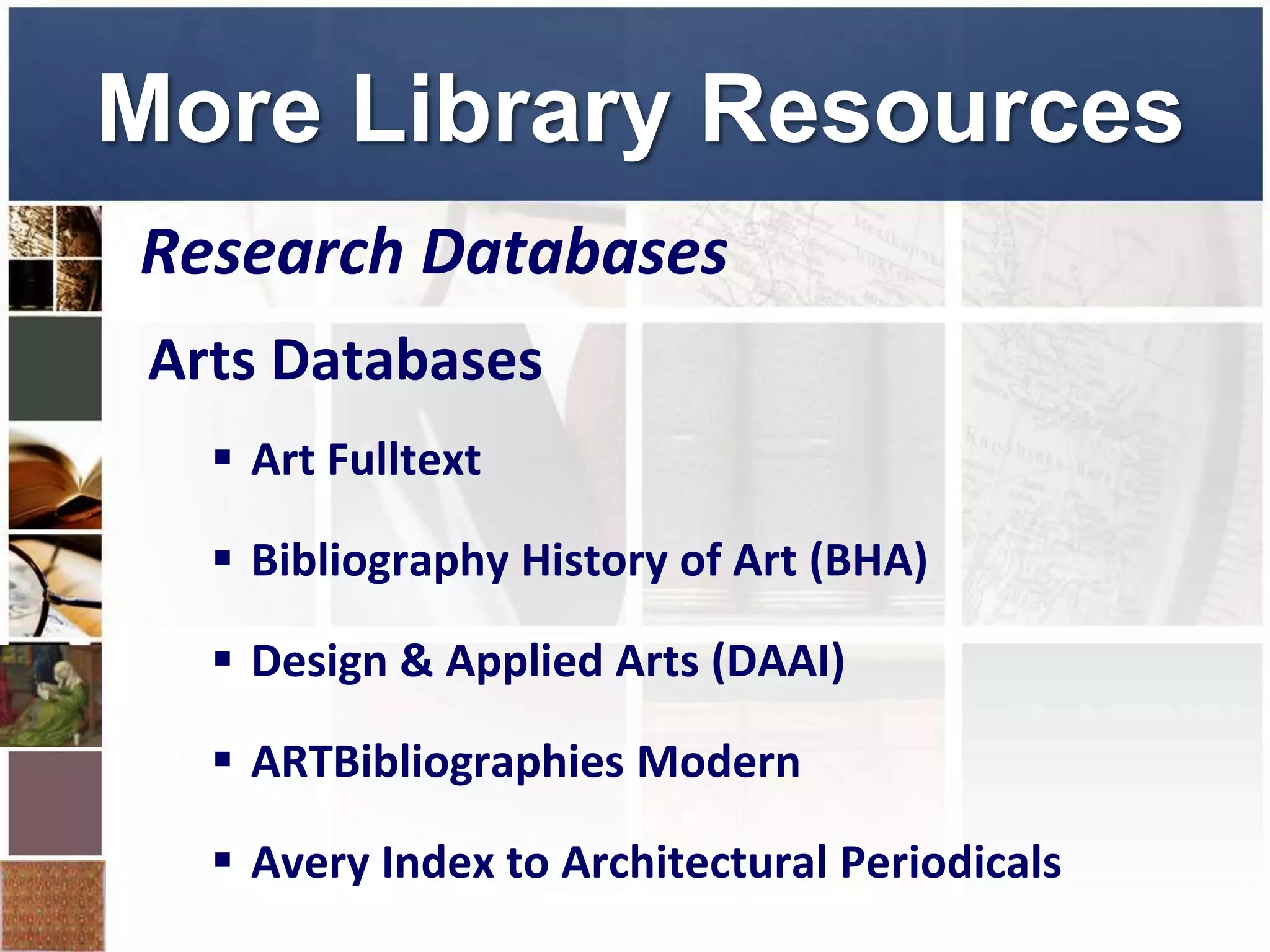 Research Methodology for the Arts | PPTX