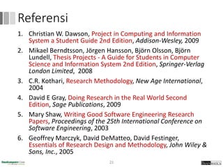 Research methodology fundamental | PDF