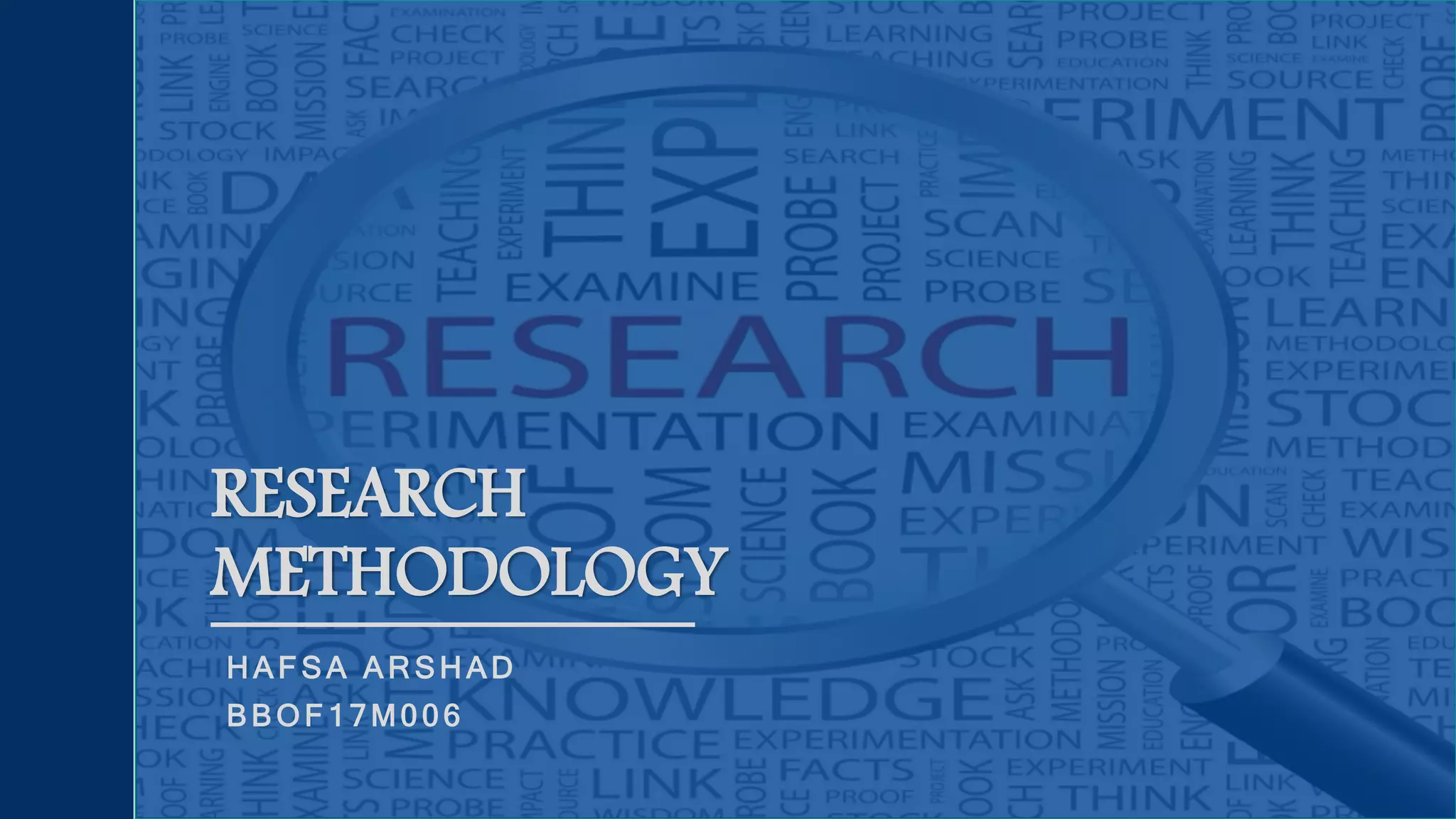 Practical applications and analysis in Research Methodology | PPTX