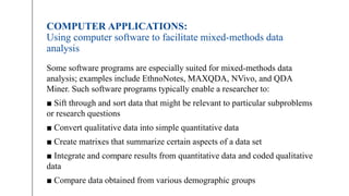 Practical applications and analysis in Research Methodology | PPTX