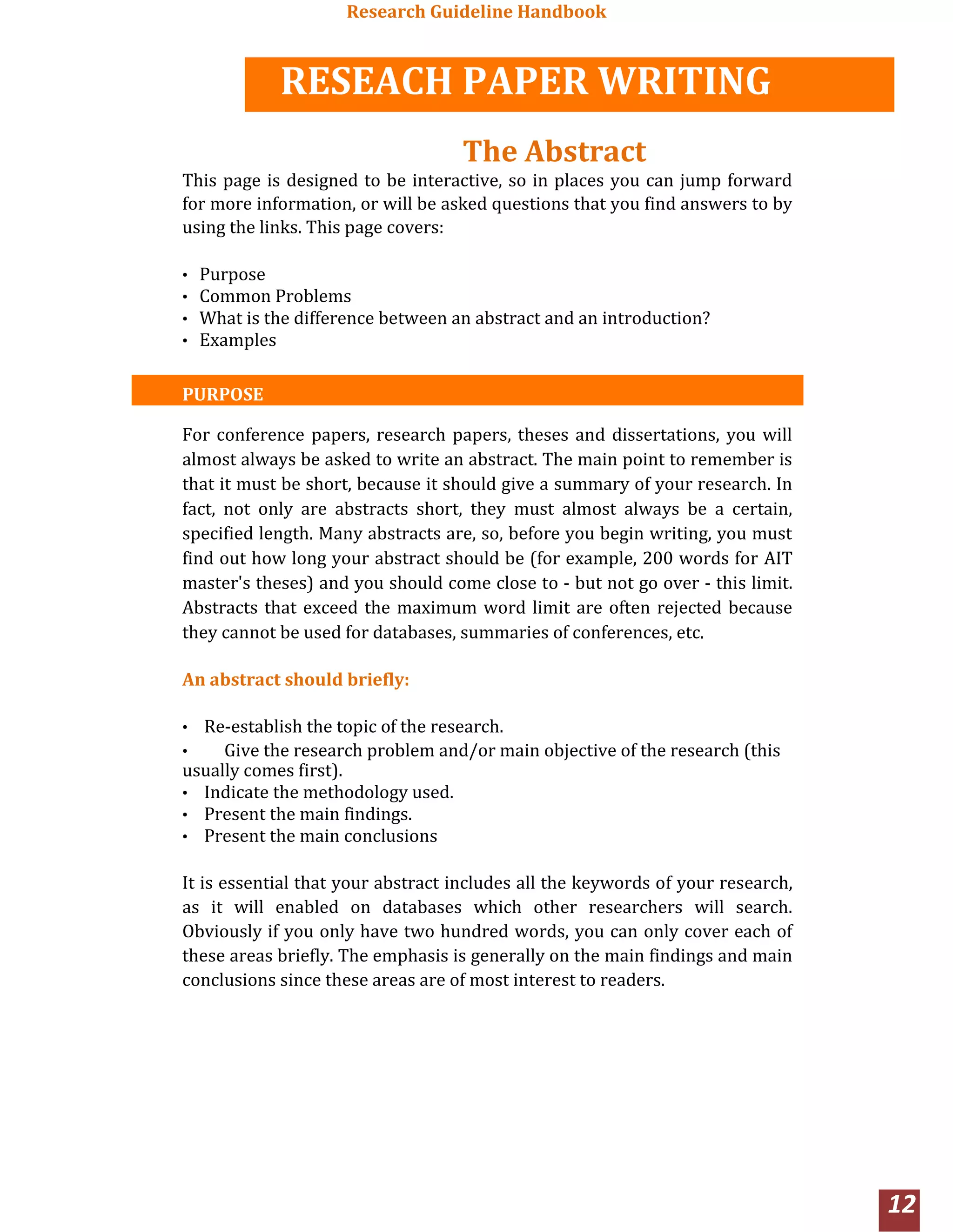 Research methodology handbook 1 | PDF