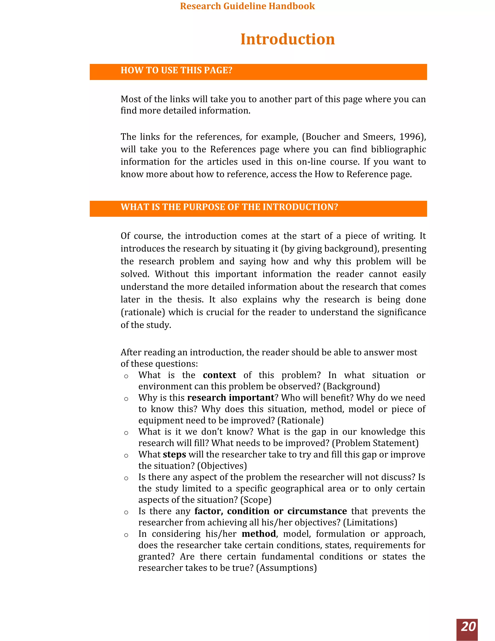 Research methodology handbook 1 | PDF