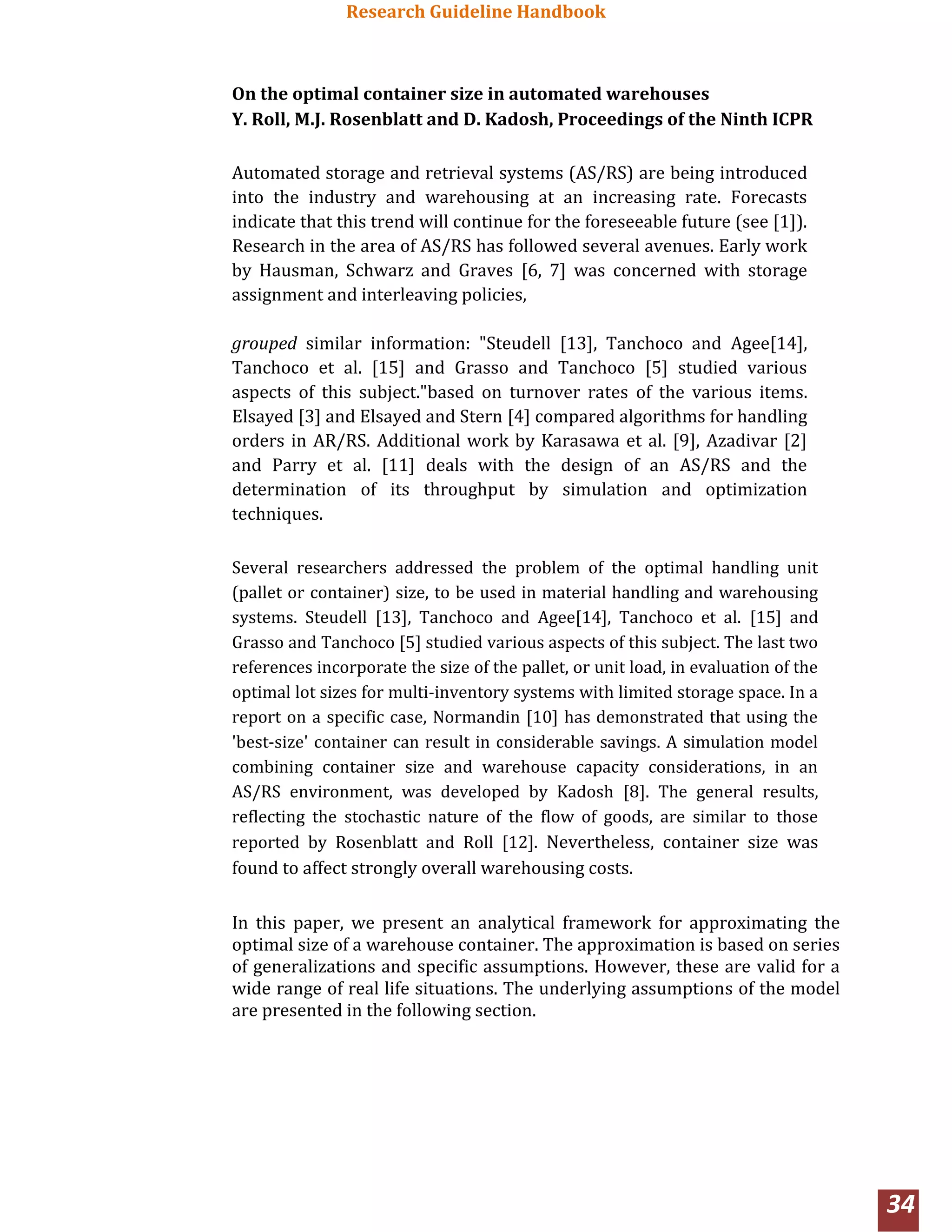 Research methodology handbook 1 | PDF