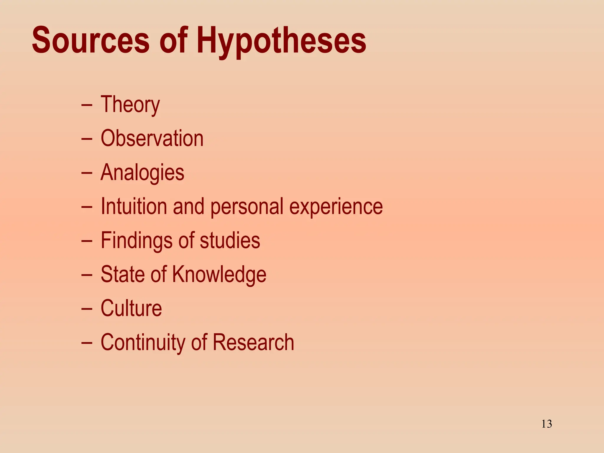 Research Methodology hypothesis.ppt new member | PPT