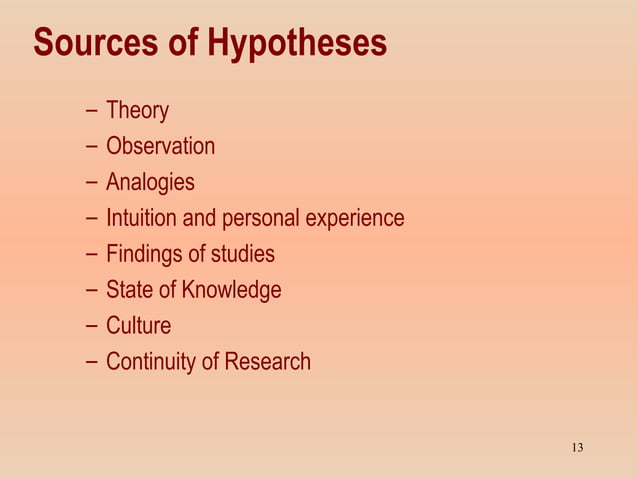 Research Methodology hypothesis.ppt new member | PPT