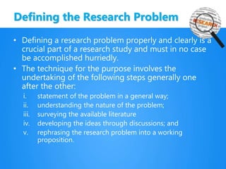 Research Methodology Part I | PPTX