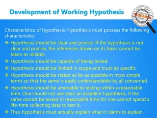 Research Methodology Part I | PPTX