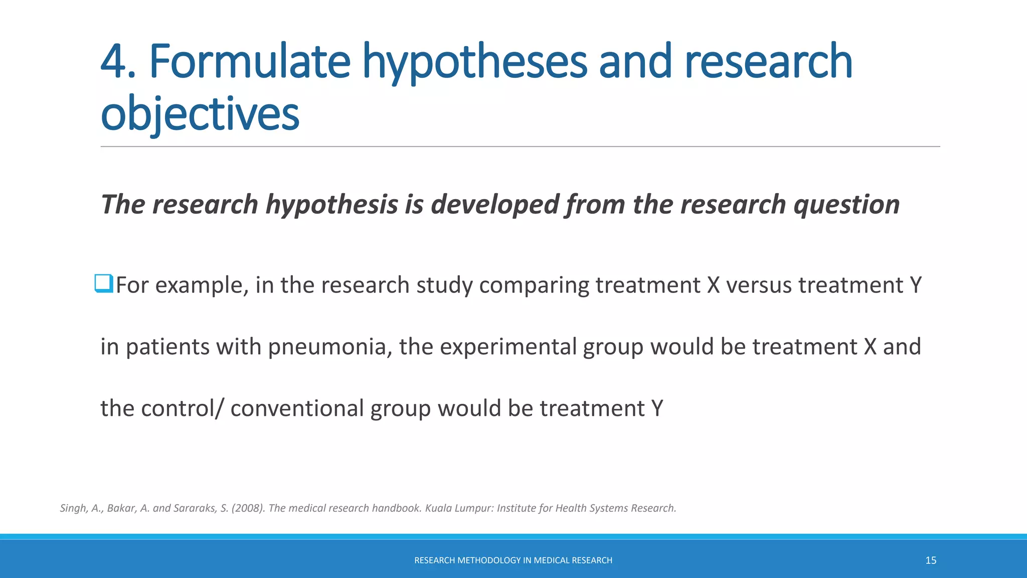 Research methodology in medical research | PDF