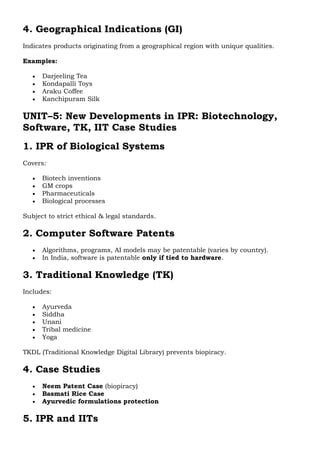 Research Methodology & IPR Complete Notes | PDF
