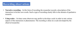 Methods of Data Collection - Presentation | PPTX