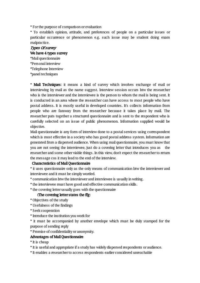 Research methodology | PDF