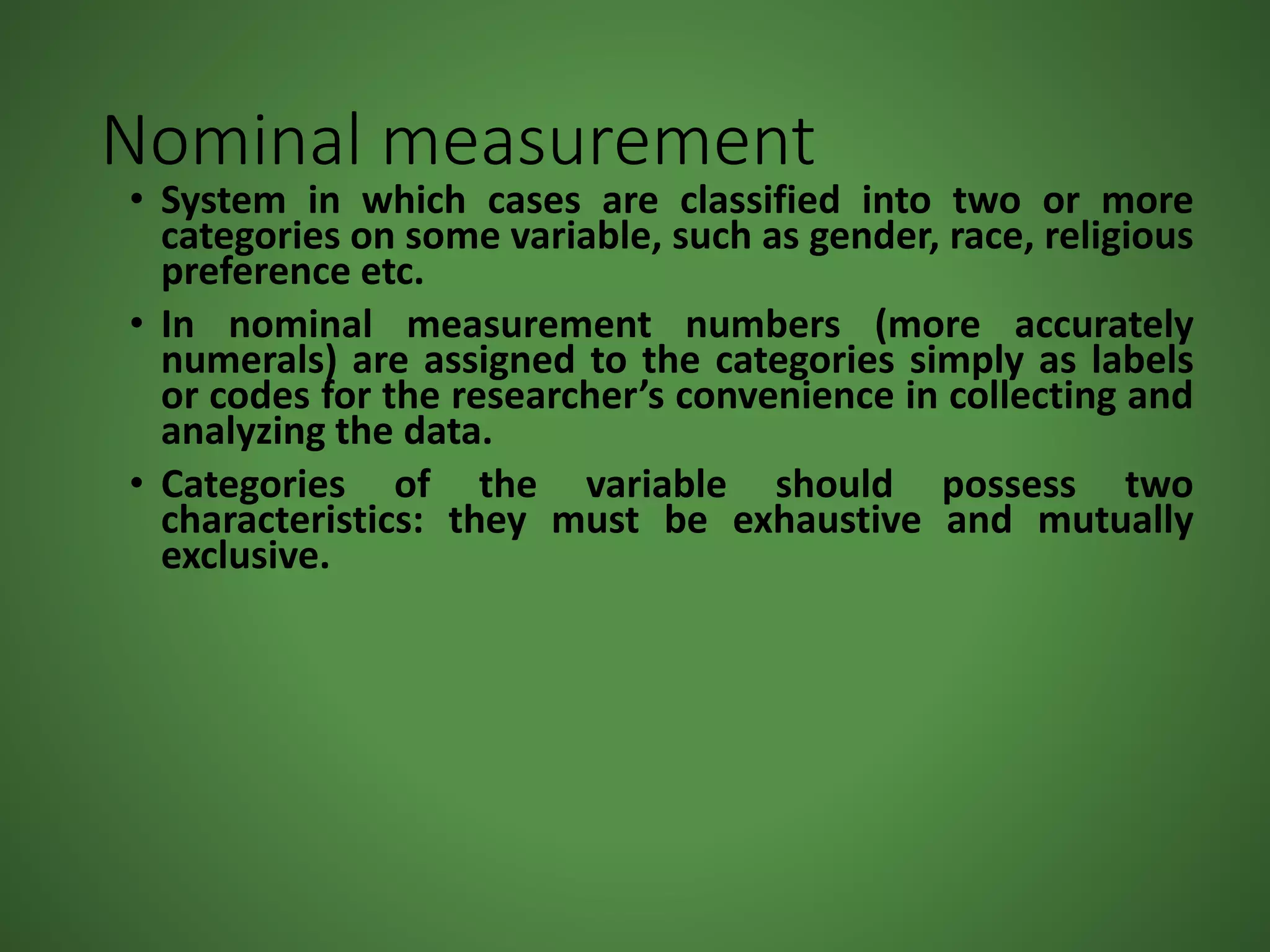 Research methodology measurement | PPTX