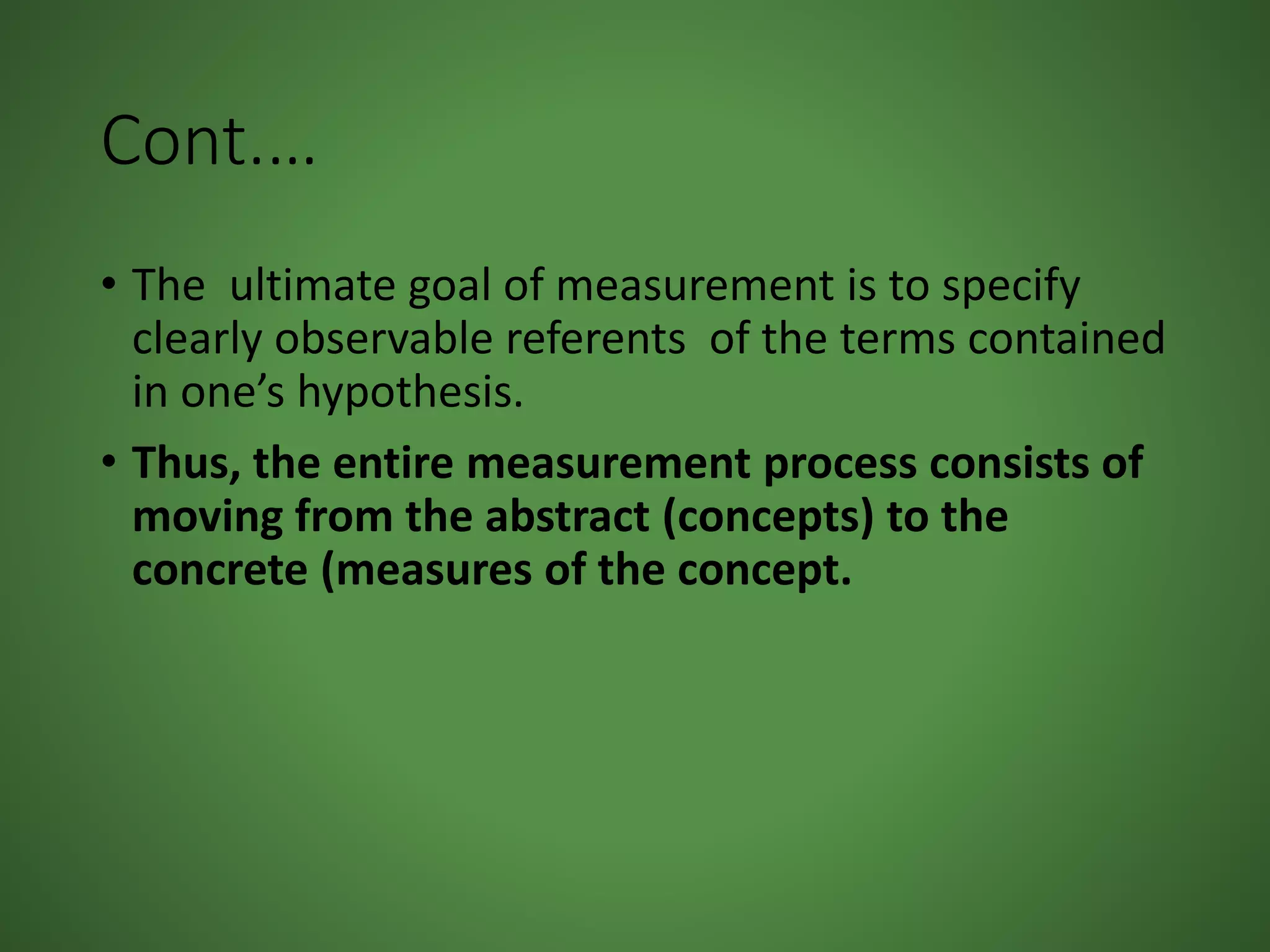 Research methodology measurement | PPTX