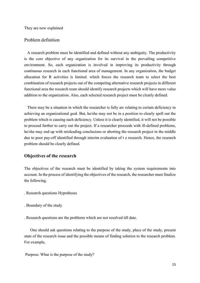 Research methodology module-1 | PDF