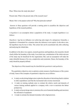 Research methodology module-1 | PDF