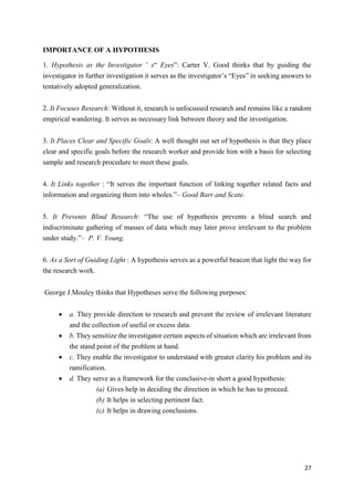 Research methodology module-1 | PDF