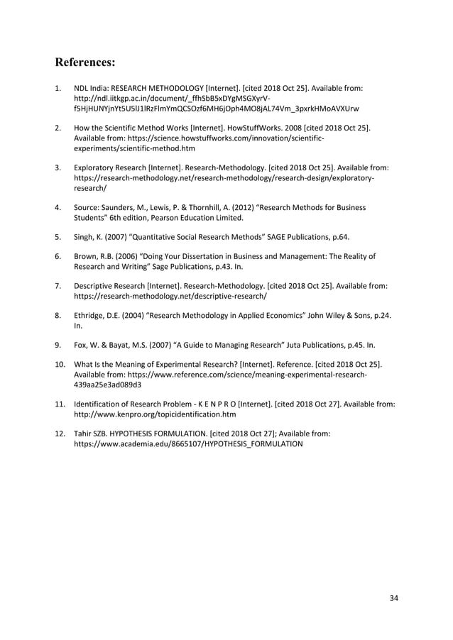 Research methodology module-1 | PDF