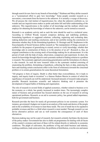 Research methodology module-1 | PDF