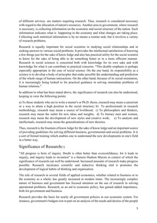 Research methodology module-1 | PDF