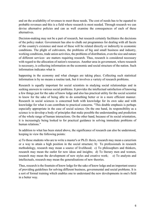 Research methodology module-1 | PDF