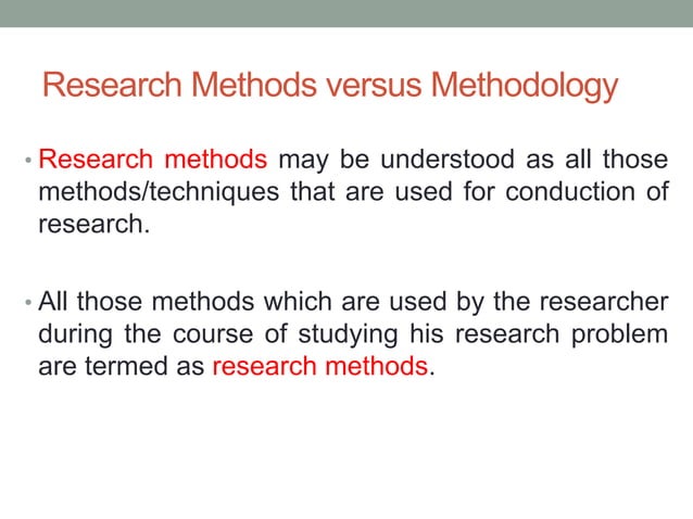 Research Methodology Module 1.pdf | Science