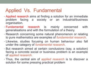 Research Methodology Module 1.pdf | Science
