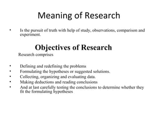 Research methodology | PPT