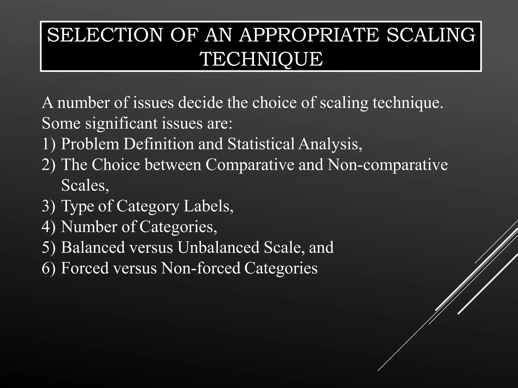 Measurement and Scales in Research Methodology | PPTX