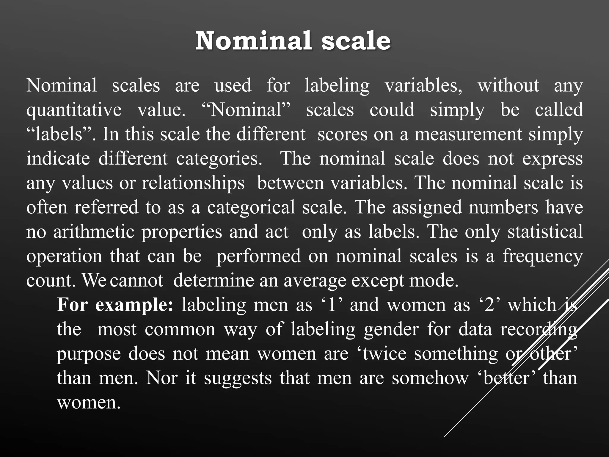 Measurement and Scales in Research Methodology | PPTX