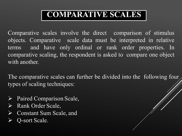 Measurement and Scales in Research Methodology | PPTX