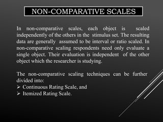 Measurement and Scales in Research Methodology | PPTX