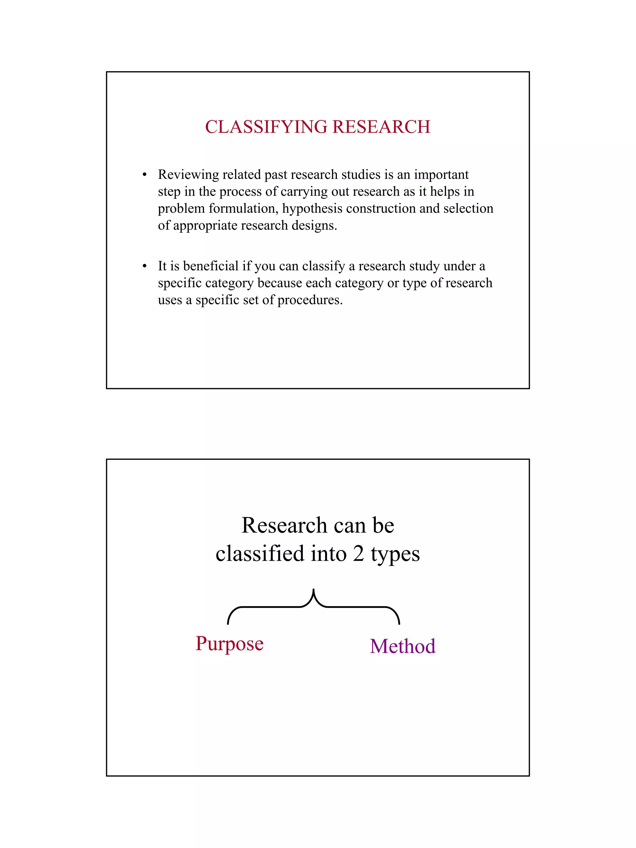 Research methodology notes | PDF