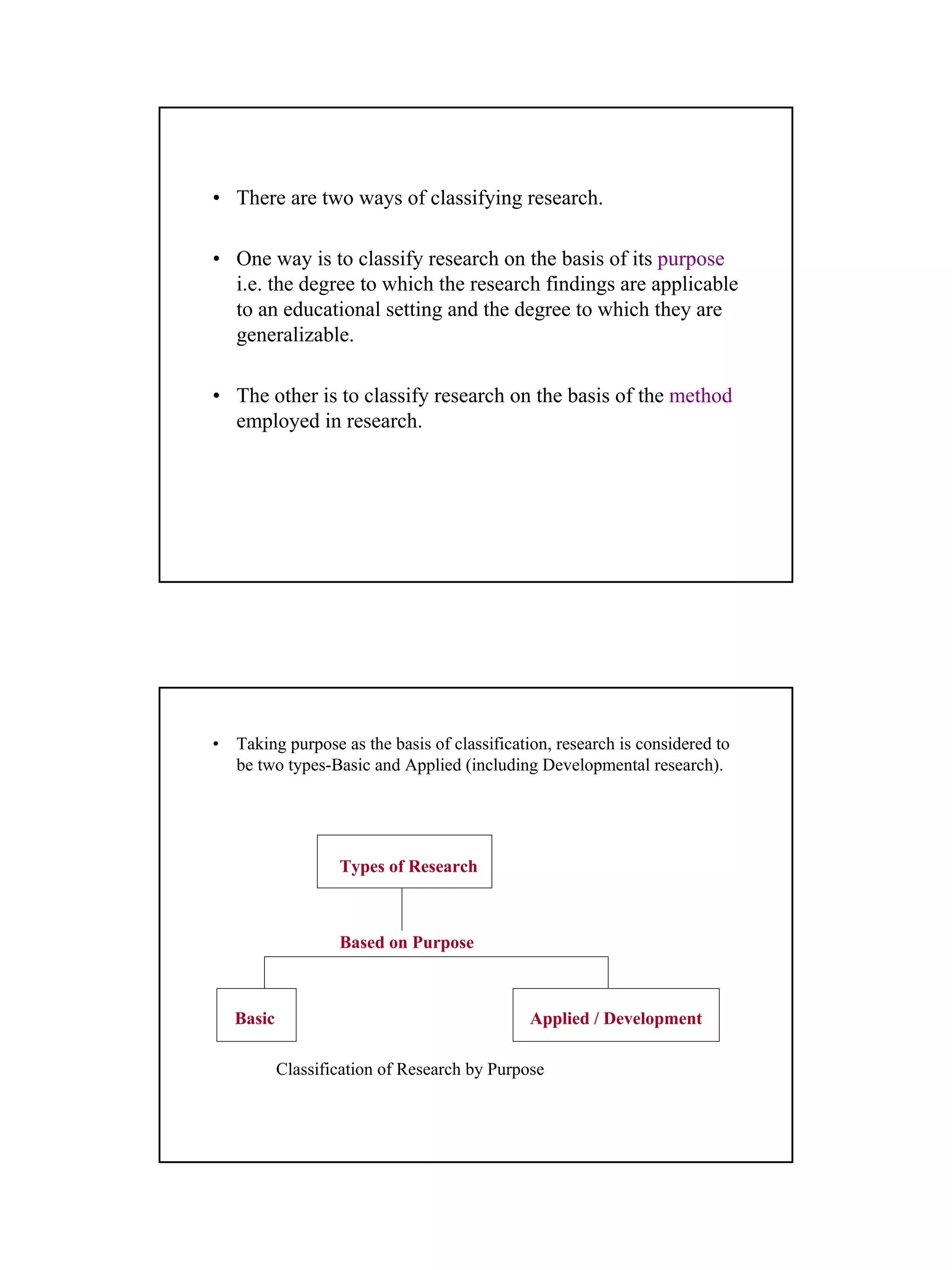 Research methodology notes | PDF