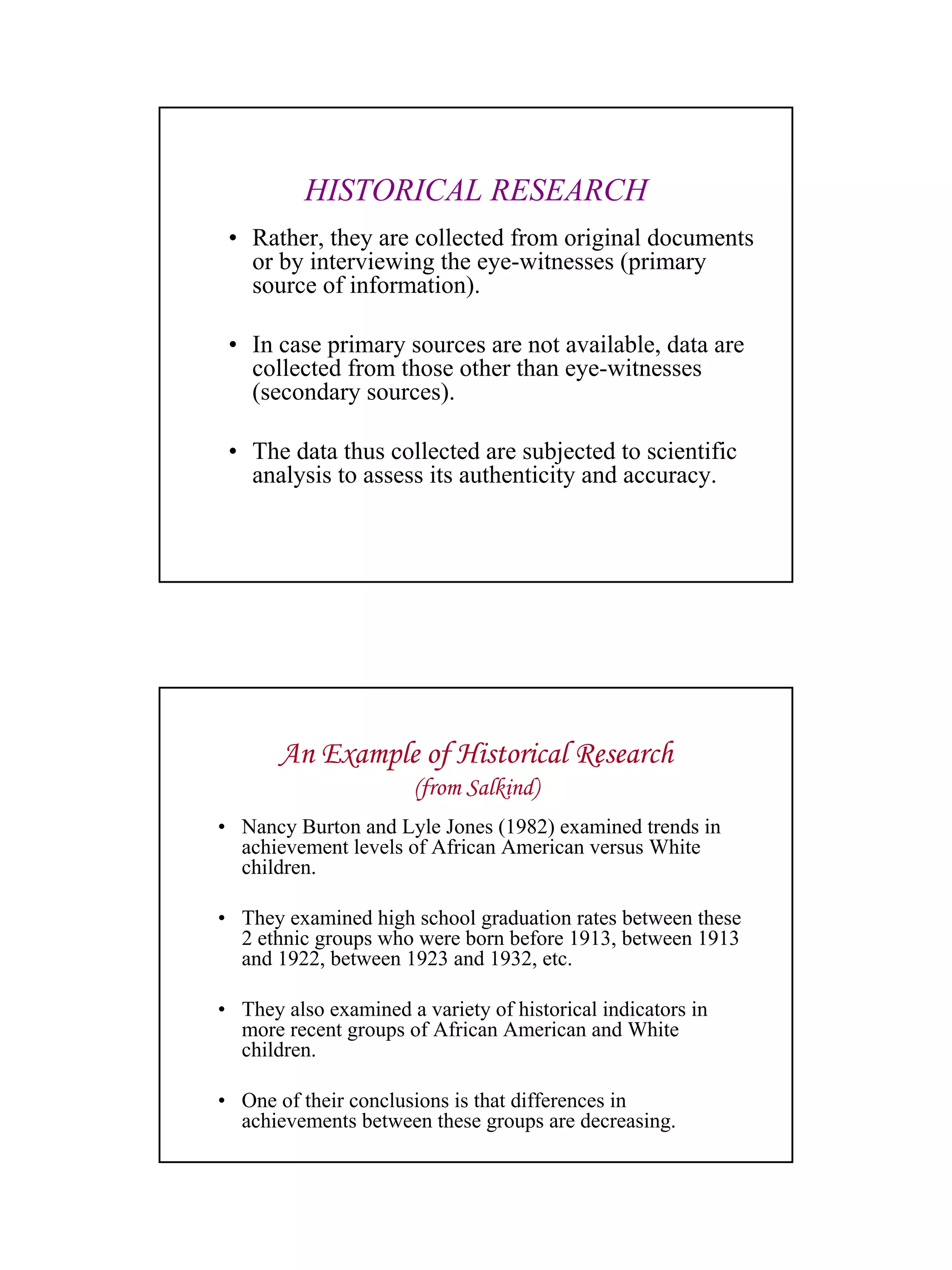 Research methodology notes | PDF