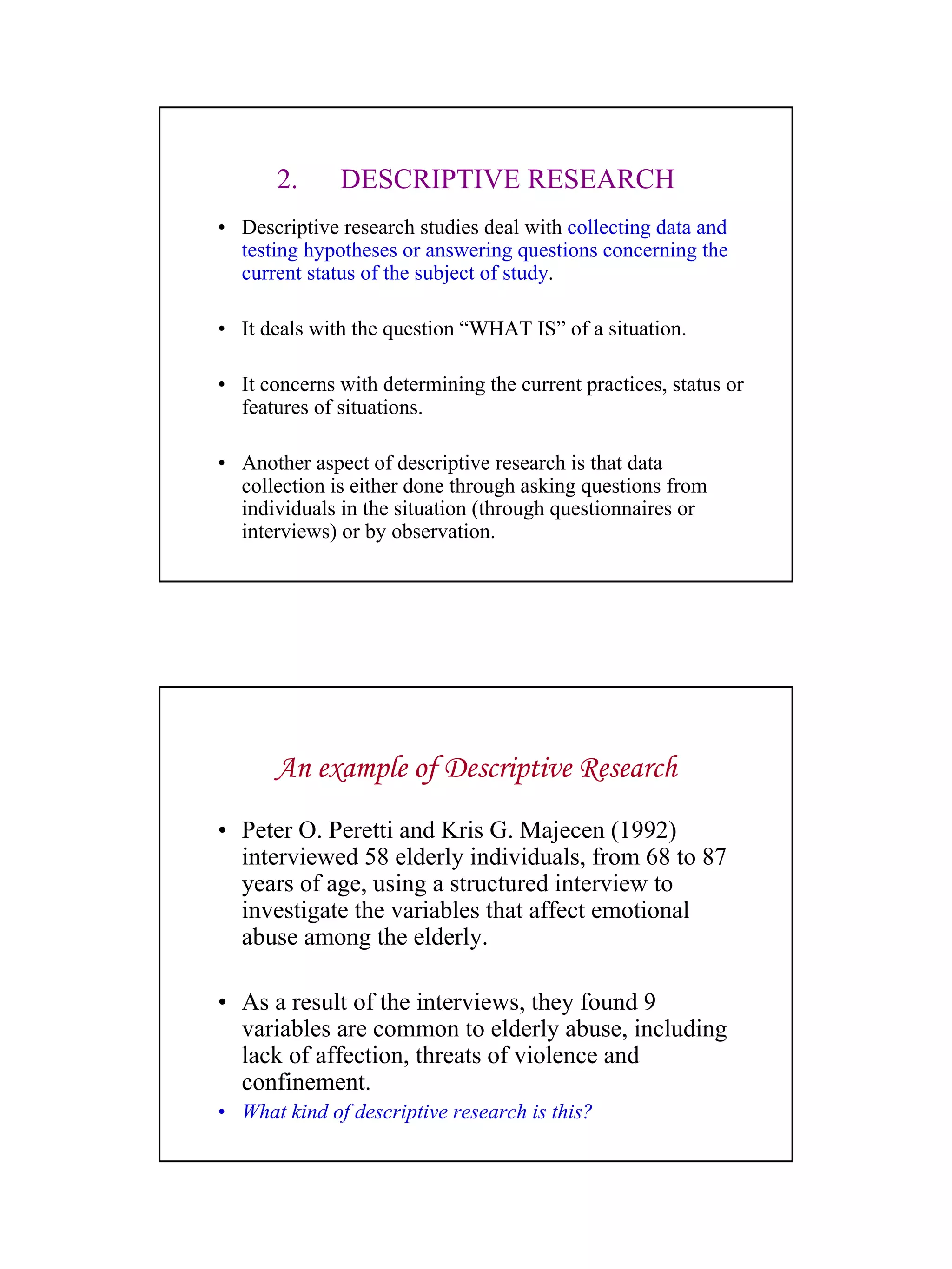 Research methodology notes | PDF