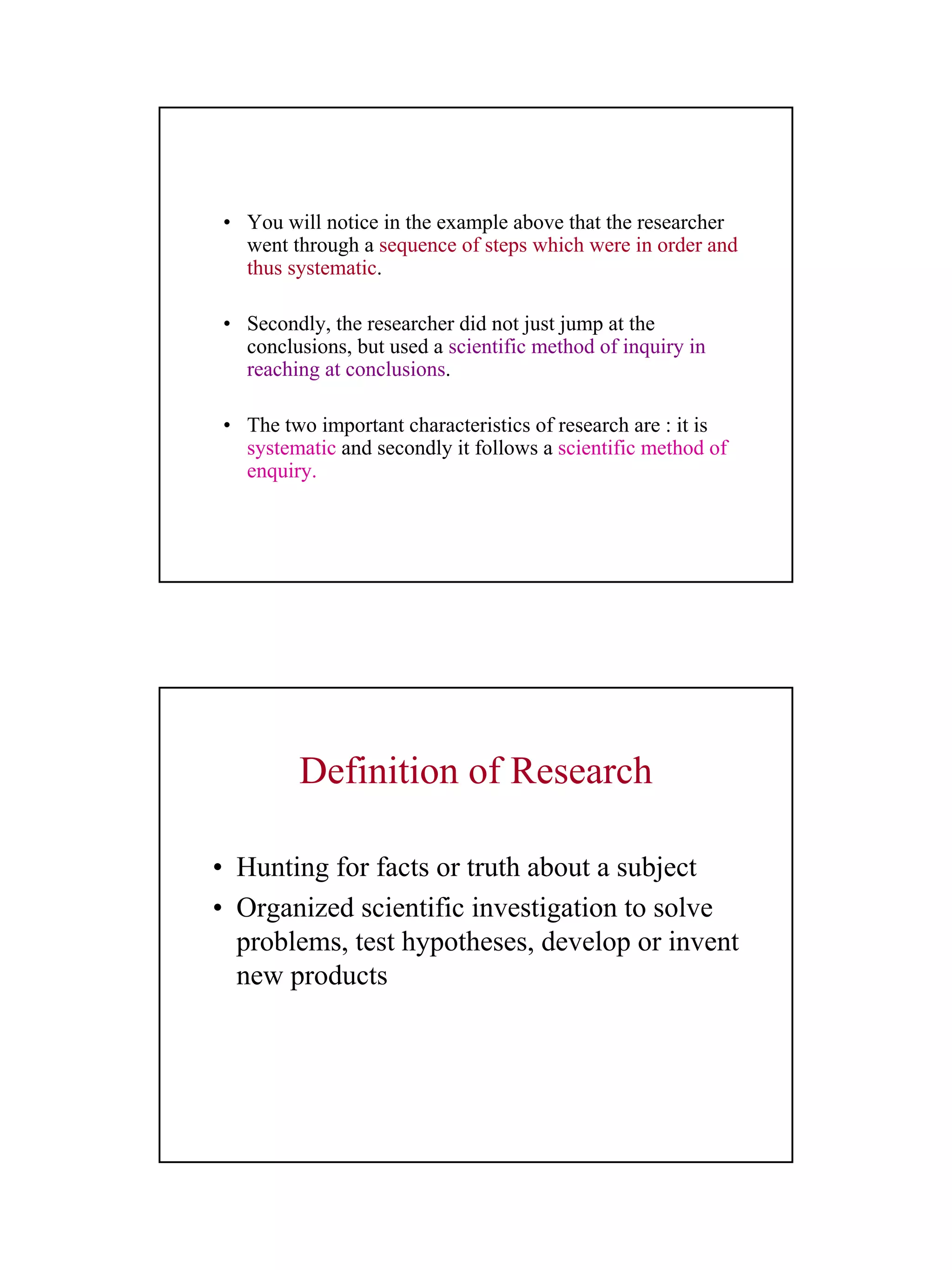 Research methodology notes | PDF
