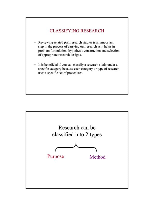 Research methodology notes | PDF