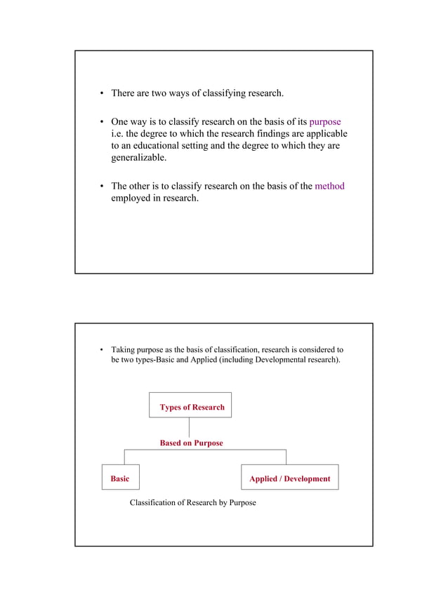 Research methodology notes | PDF